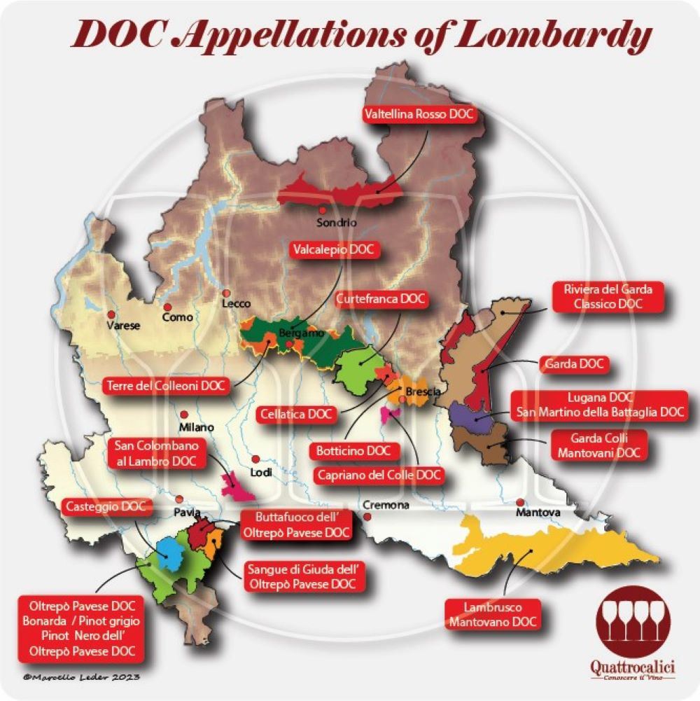 Lombardy's Denominations of Origin - Quattrocalici