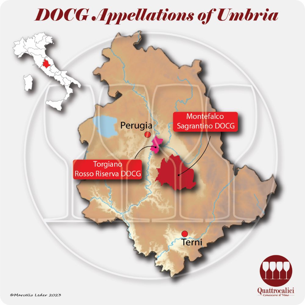 Umbria's Denominations of Origin - Quattrocalici