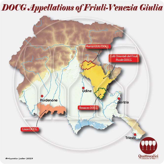 Friuli-Venezia Giulia's Appellations of Origin - Quattrocalici
