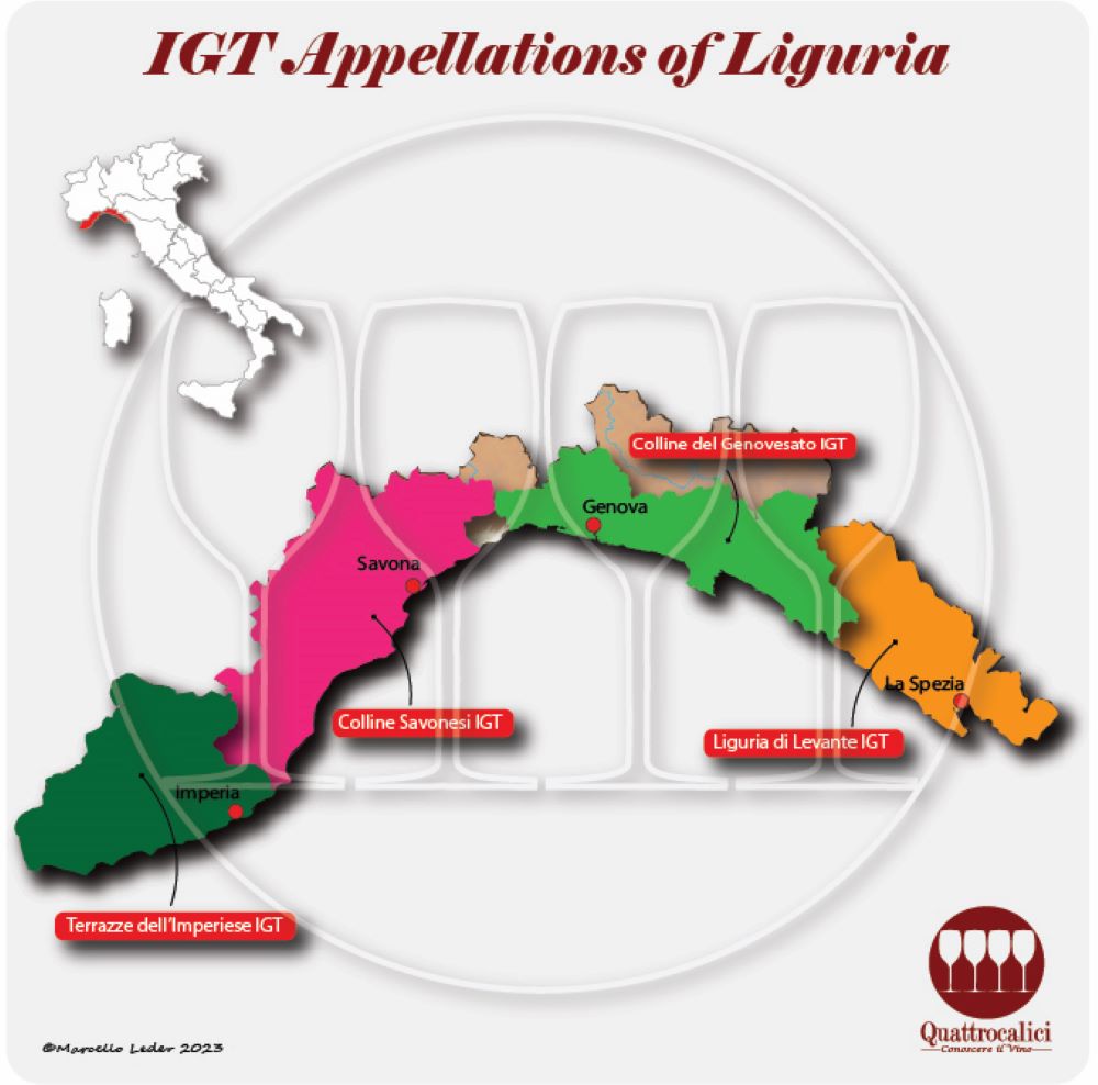 Liguria's Appellations of Origin - Quattrocalici