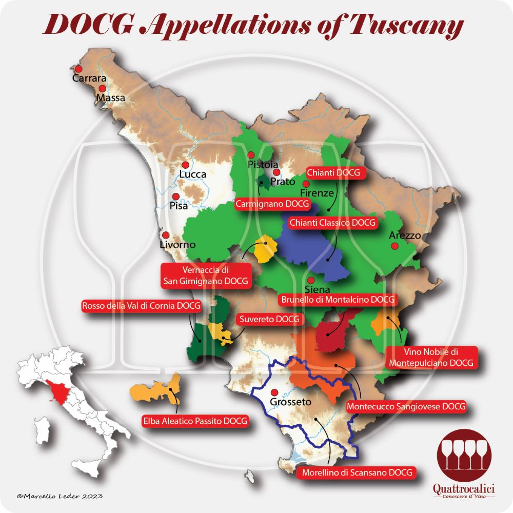 Tuscany's Denominations of Origin _ Quattrocalici