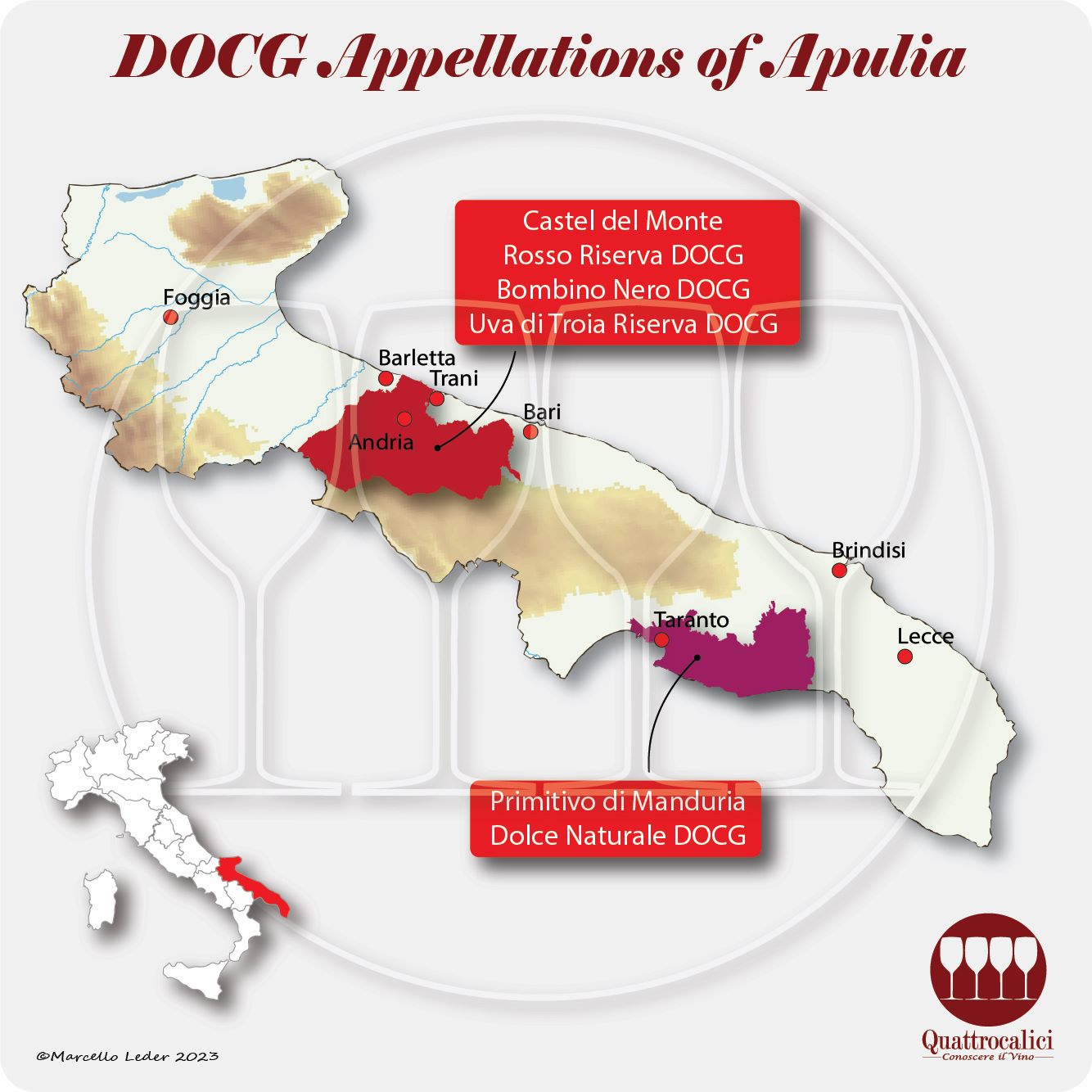 Apulia's Appellations of Origin- Quattrocalici
