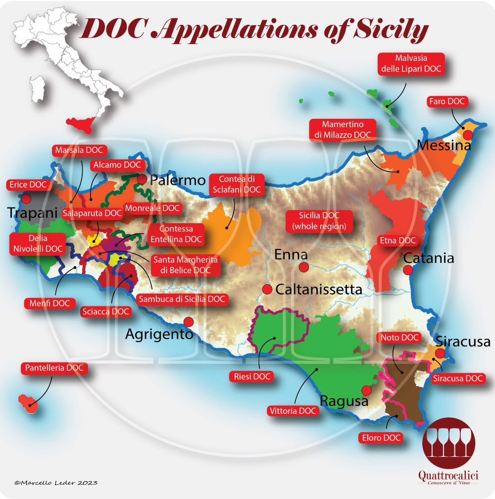 Sicily's Denominations of Origin - Quattrocalici