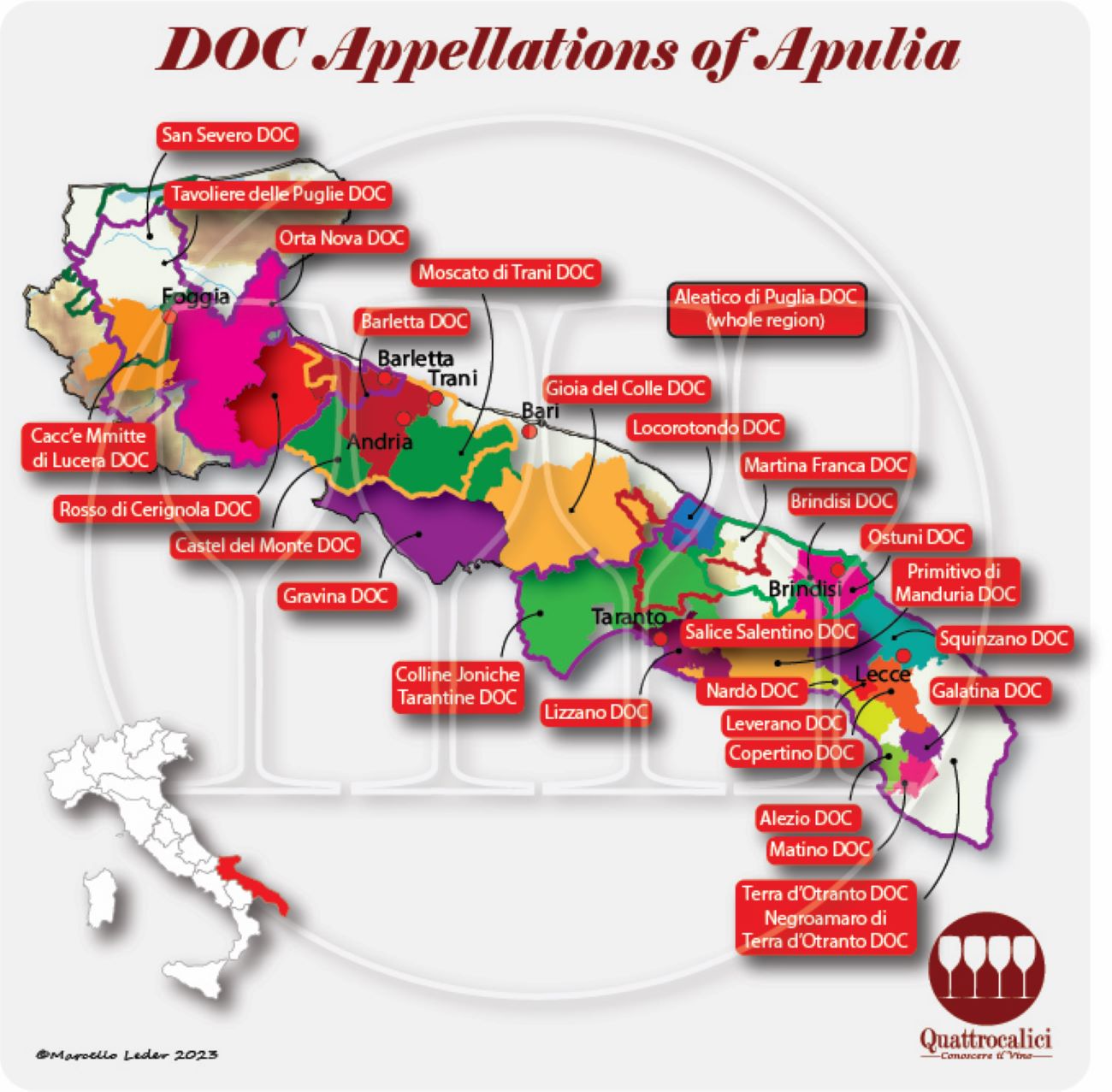 Apulia's Appellations of Origin- Quattrocalici